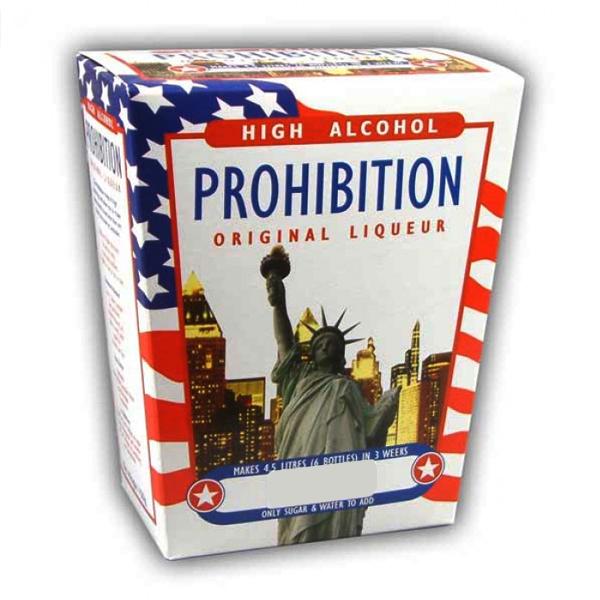 Prohibition Original Liqueur Liqueur Kits and Flavourings Liqueur ,Home ...